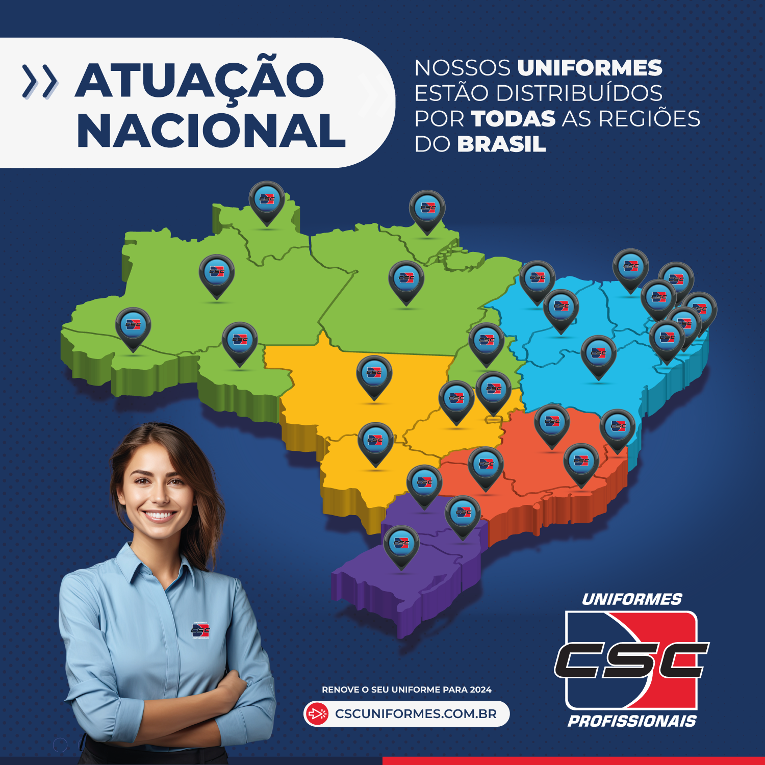 CSC Uniformes - Roupas Profissionais e Personalizadas