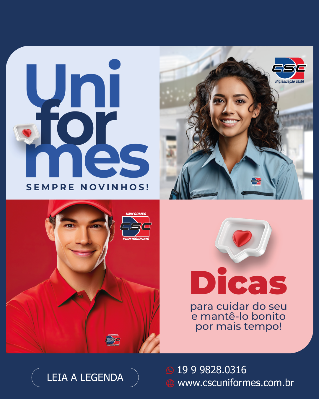 Uniformes Profissionais para todos Setores | CSC